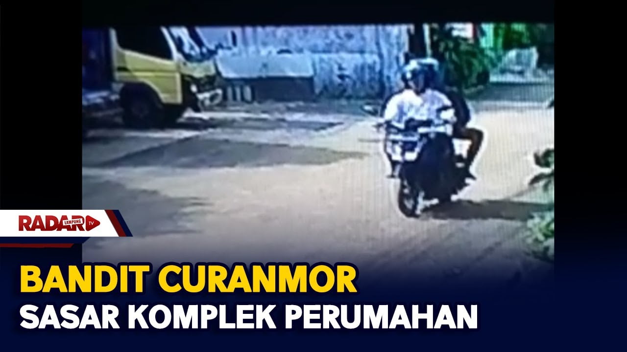 Bandit Curanmor Sasar Komplek Perumahan - Radar TV | Mattep Nihan
