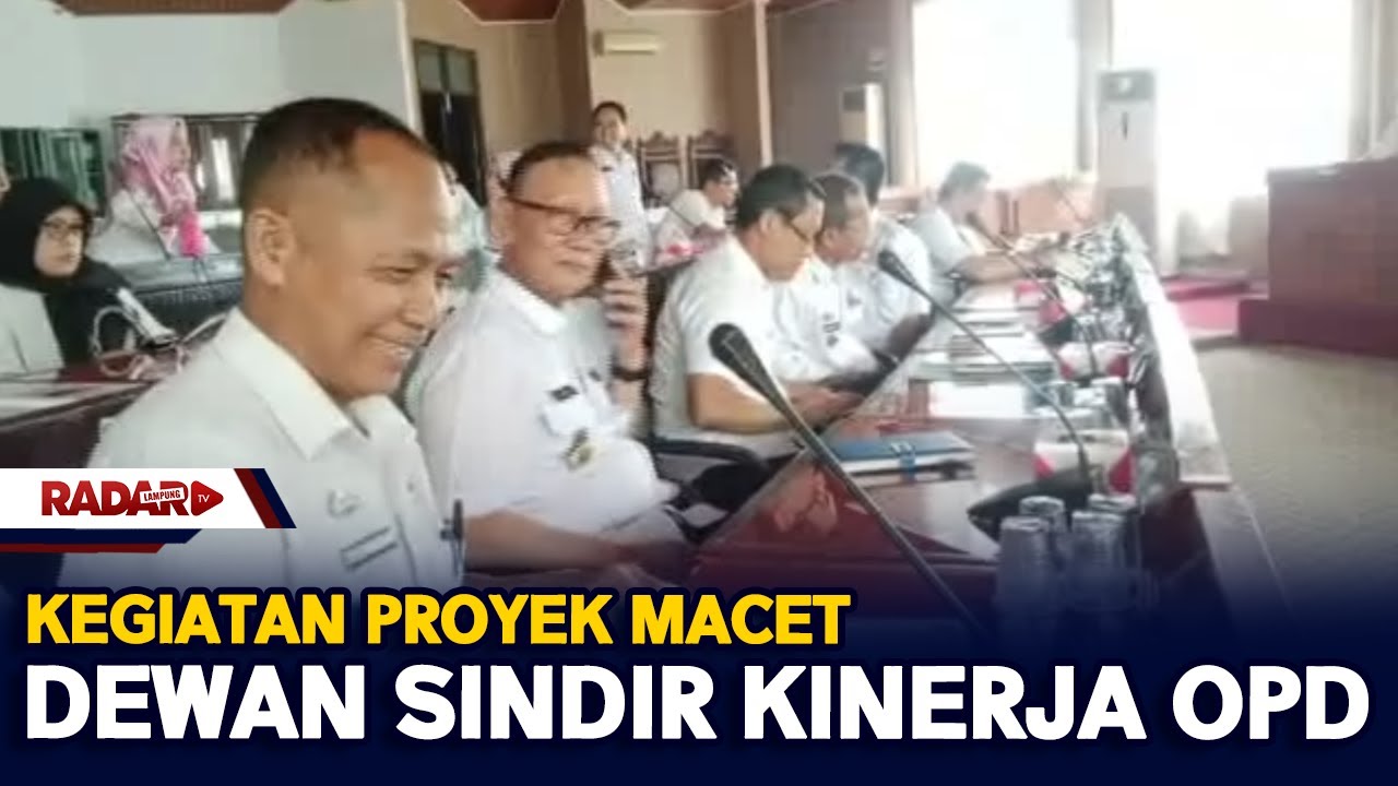 Kegiatan Proyek Macet Dewan Sindir Kinerja OPD - Radar TV | Mattep Nihan