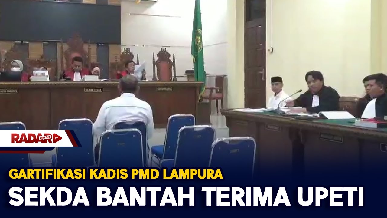 Gratifikasi Kadis PMD Lampura, Sekda Bantah Terima Upeti - Radar TV ...