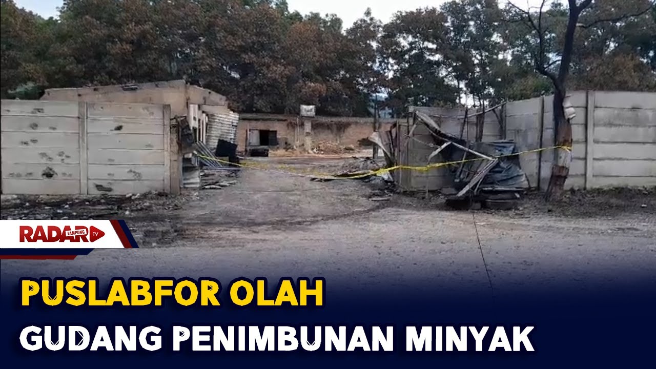 Puslabfor Olah Gudang Penimbunan Minyak - Radar TV | Mattep Nihan