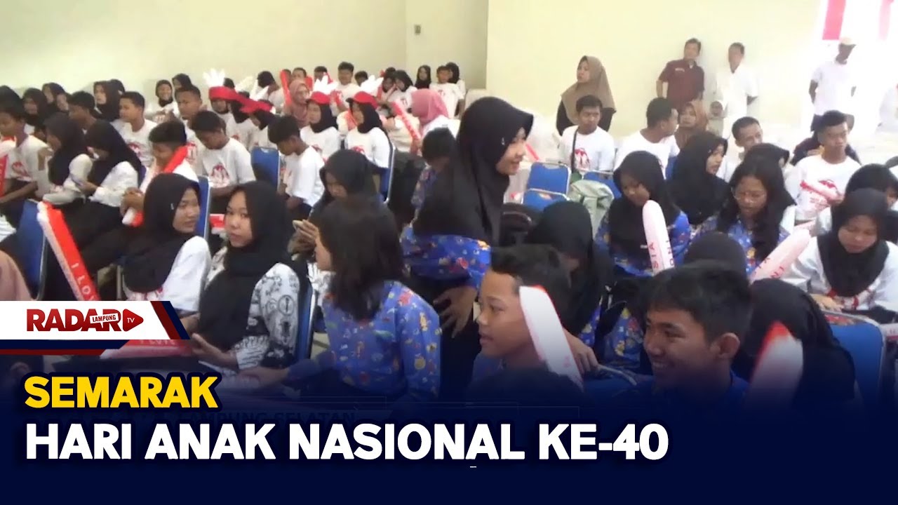 Semarak Hari Anak Nasional Ke 40 - Radar TV | Mattep Nihan